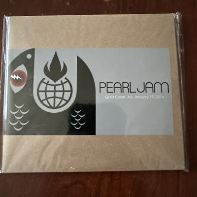 Pearl Jam Gold Coast Australia 1/19/2014 2CD Set NEW SEALED | eBay
