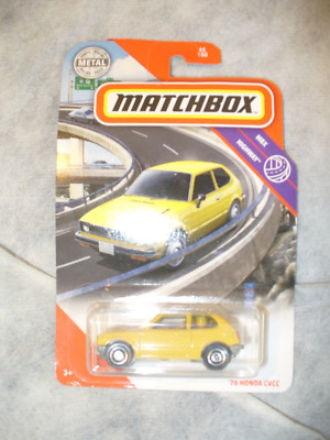 Matchbox '76 Honda CVCC MBX Highway 45/100 New in Package NIP | eBay