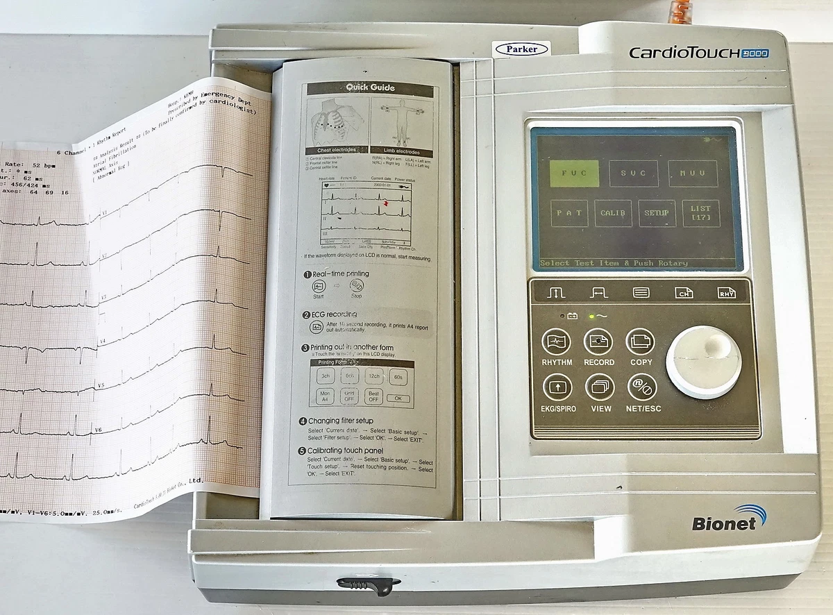 CardioTouch 3000 Premium Quality Electrocardiogram (ECG, 58% OFF