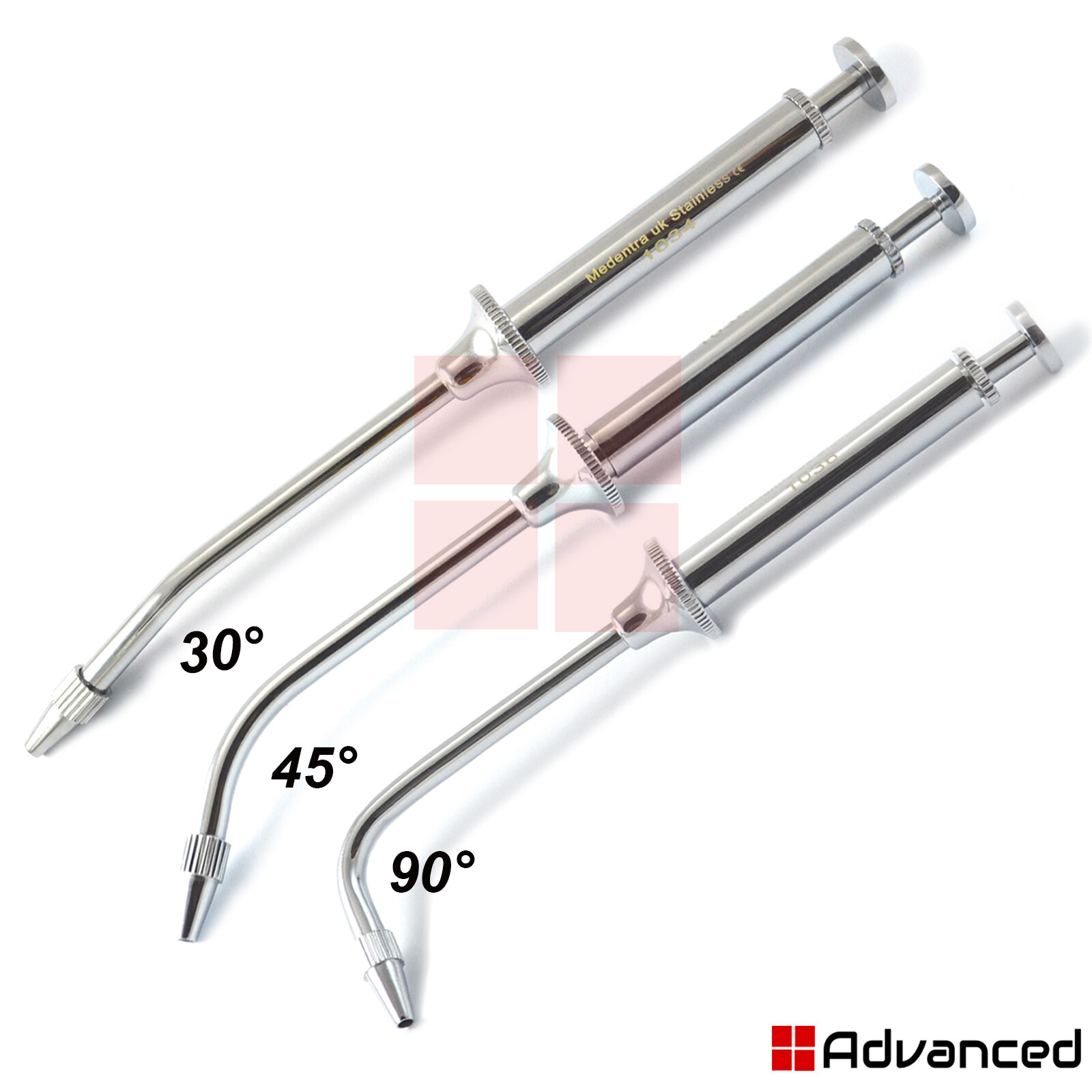 Range Of Dentist Amalgam Carrier Syringes Gun Restorative Filling ...
