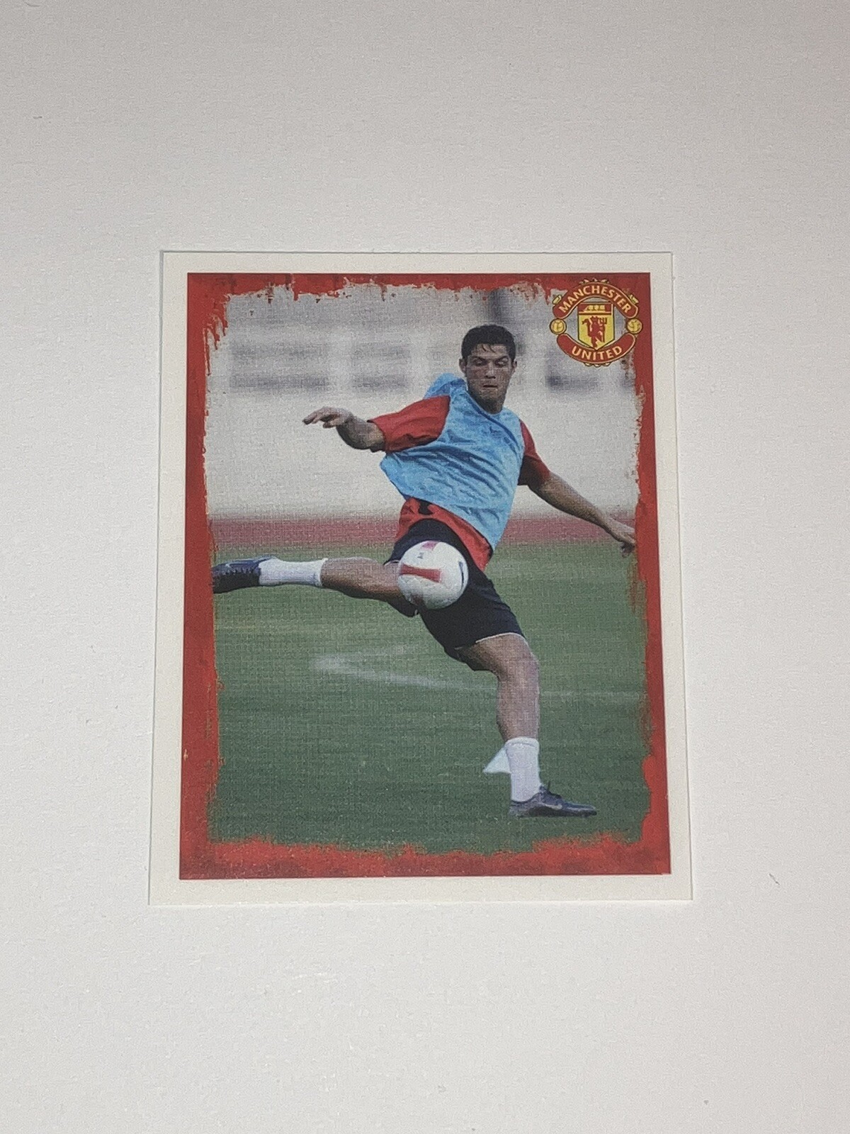 2007-08 Cristiano Ronaldo Panini Manchester United Sticker Collection ...