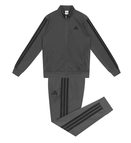 adidas 3S Training Track Suit Men's Jacket Pants Gray JI8856 | eBay