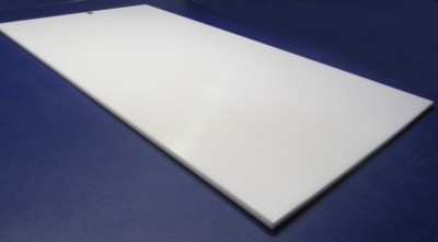 Delrin Acetal Sheet, White POM (1/2") .500" Thick x 24" Width x 48 ...