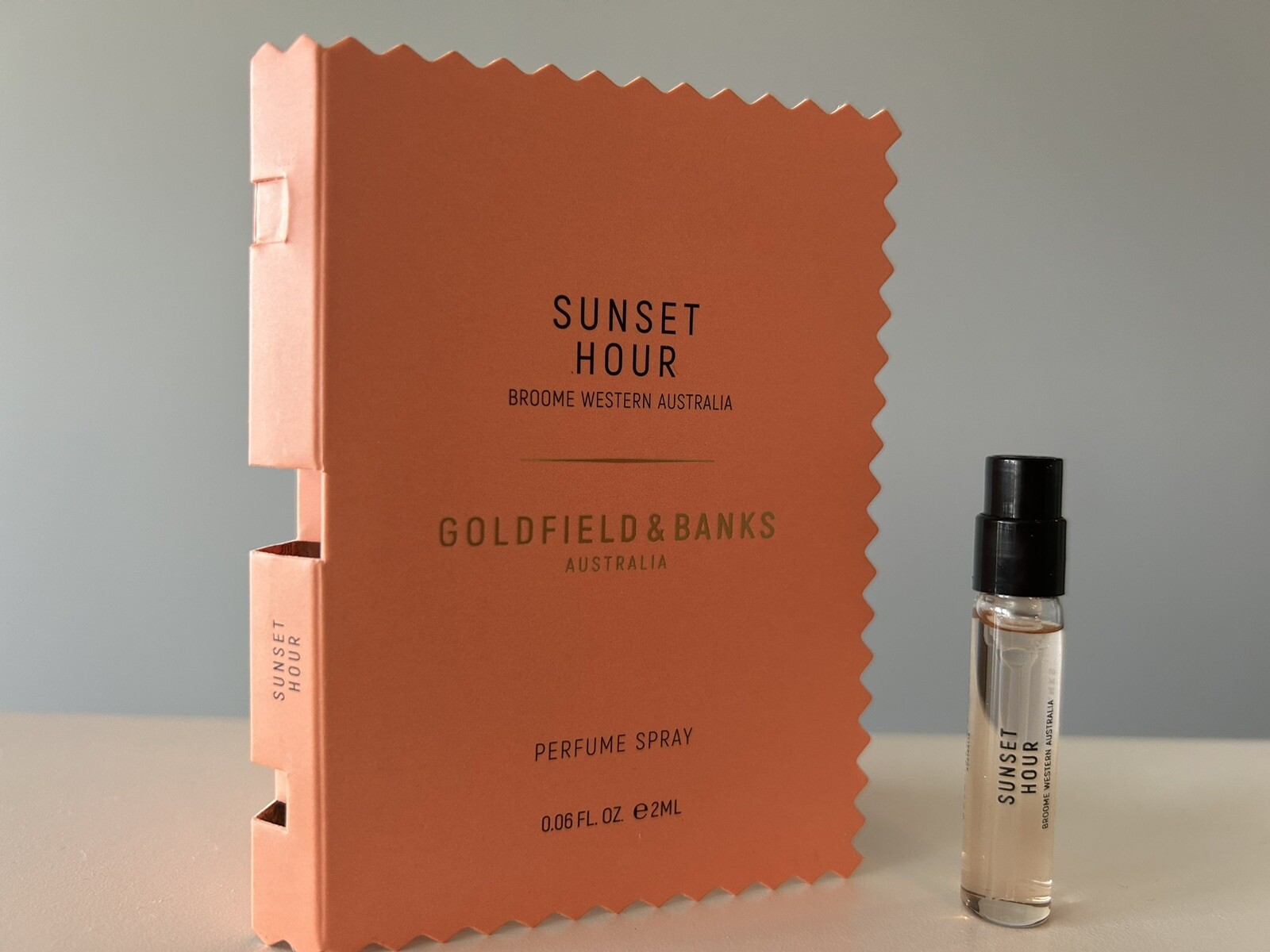 Goldfield & Banks Sunset Hour Perfume Spray 2 ml/.06 oz. New in Box ...