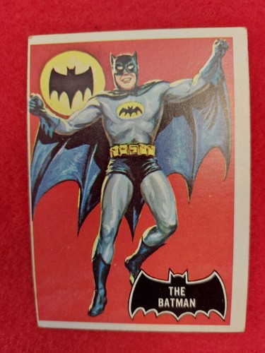 1966 Topps Batman Black Bat Series Including Batman Rookie #1 U Pick ...