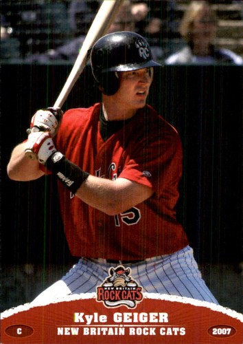 Kyle Geiger 2007 Grandstand New Britain Rock Cats RC FREE SHIPPING ...
