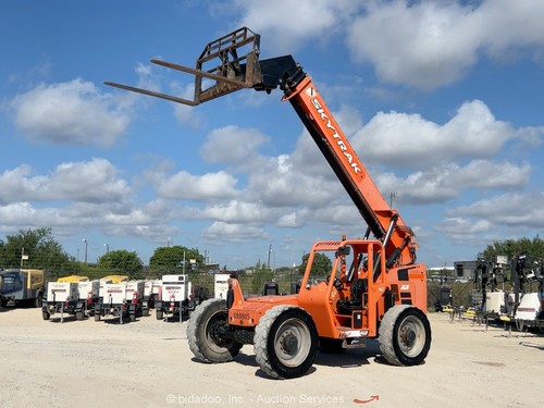 2018 JLG 8042 42' 8,000 lbs Telescopic Reach Forklift Cab Telehandler ...