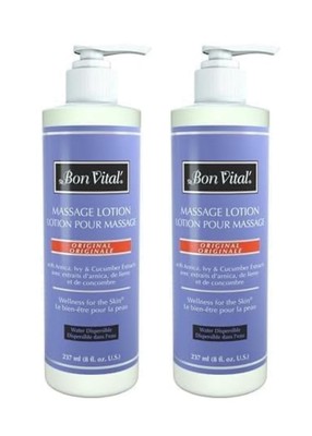 2x Bon Vital' Original Massage Lotion for a Versatile Massage ...
