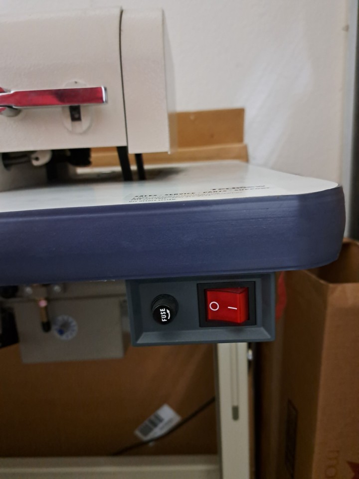 Techsew SK-4 Leather Skiving Machine With Assembled Table and Motor | eBay