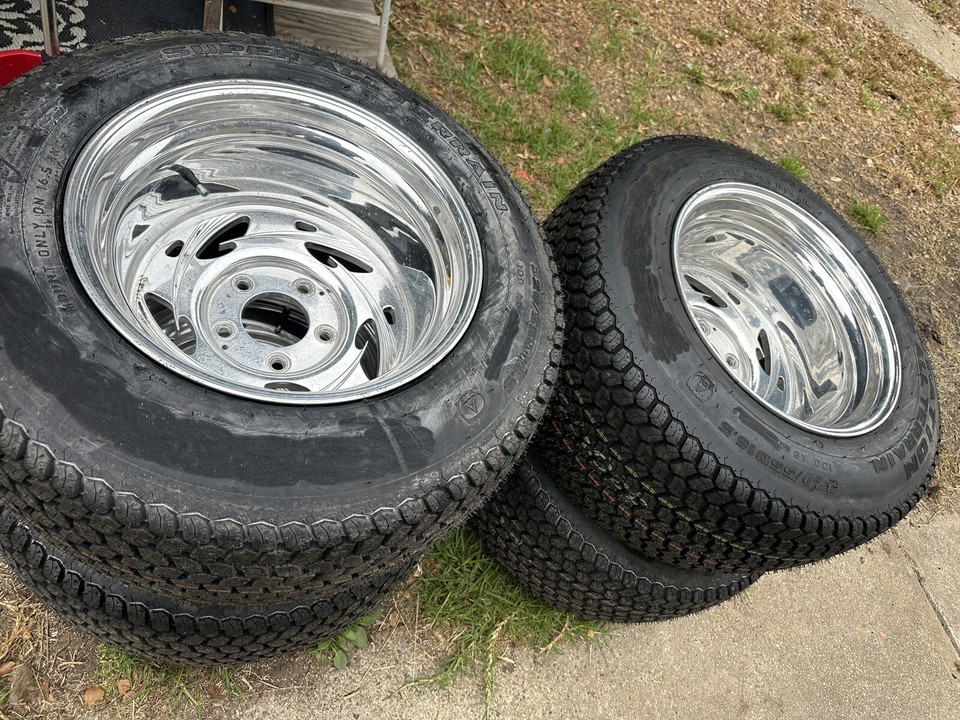 Weld Scorpio Aluminum Racing Wheels Rims 16.5x12 For Chevy Or Ford Obs ...