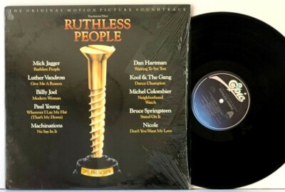 Ruthless People - Original Movie Soundtrack (in-shrink) LP Vinyl Record ...
