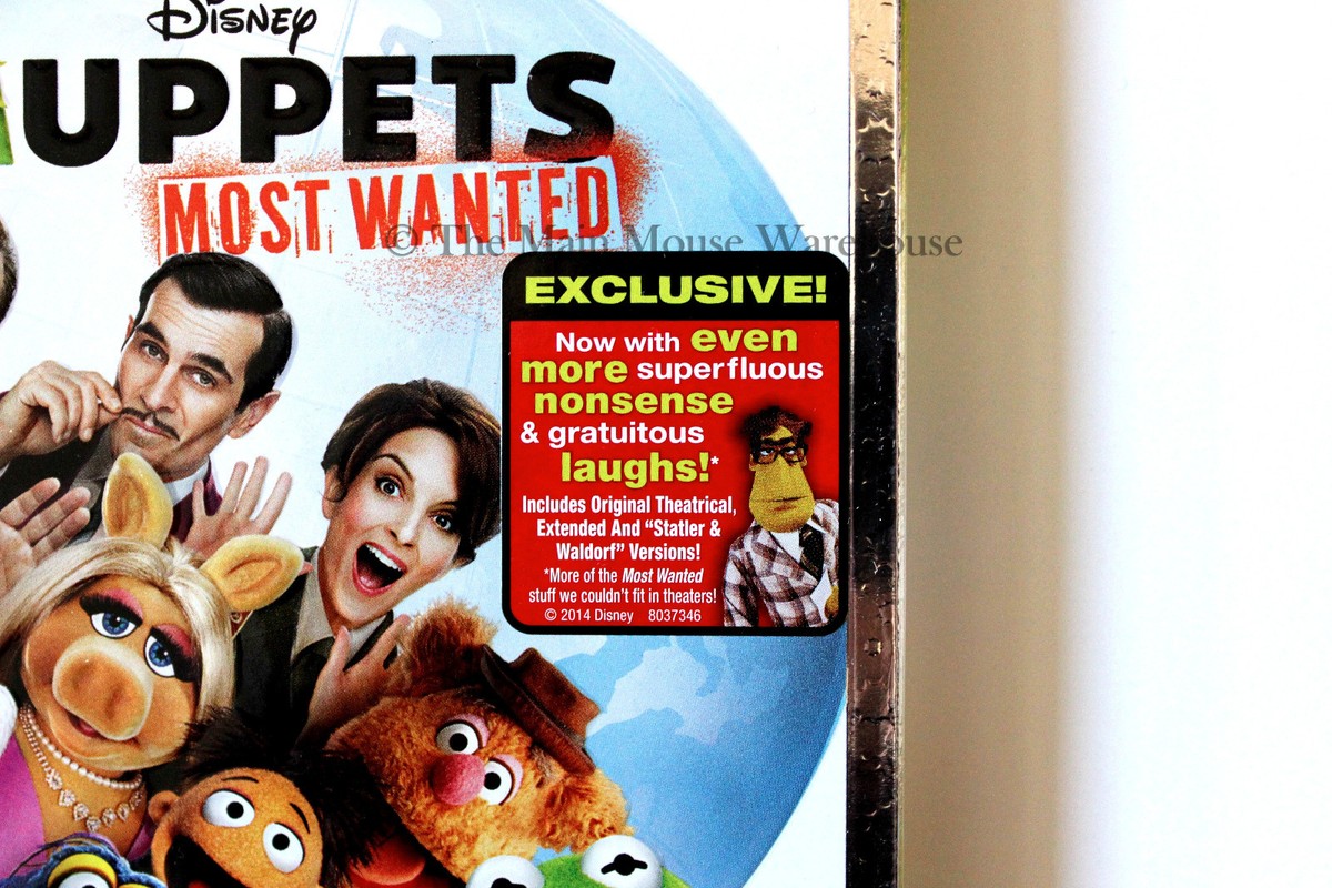 Muppets Most Wanted 2024 Dvd Cover