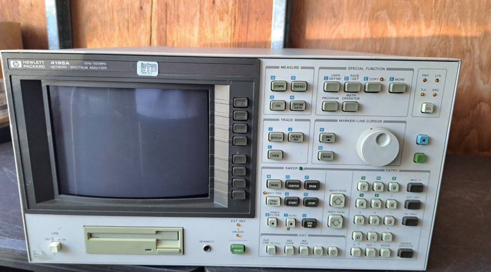 HP 4195A Network / Spectrum Analyzer 10 Hz - 500 MHz | eBay