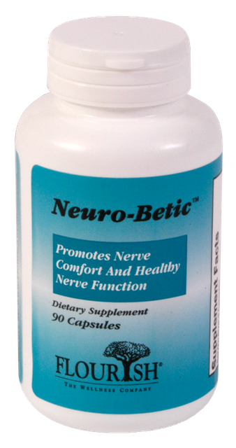 Flourish Wellness Neuro-betic Vitamin Formula Nerve Support Pills 90 ...
