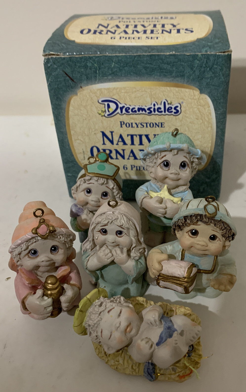 2001 Dreamsicles Nativity Christmas Tree Ornament With Box Set of 6 | eBay