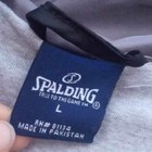 spalding jacket for men size l color black / White | eBay