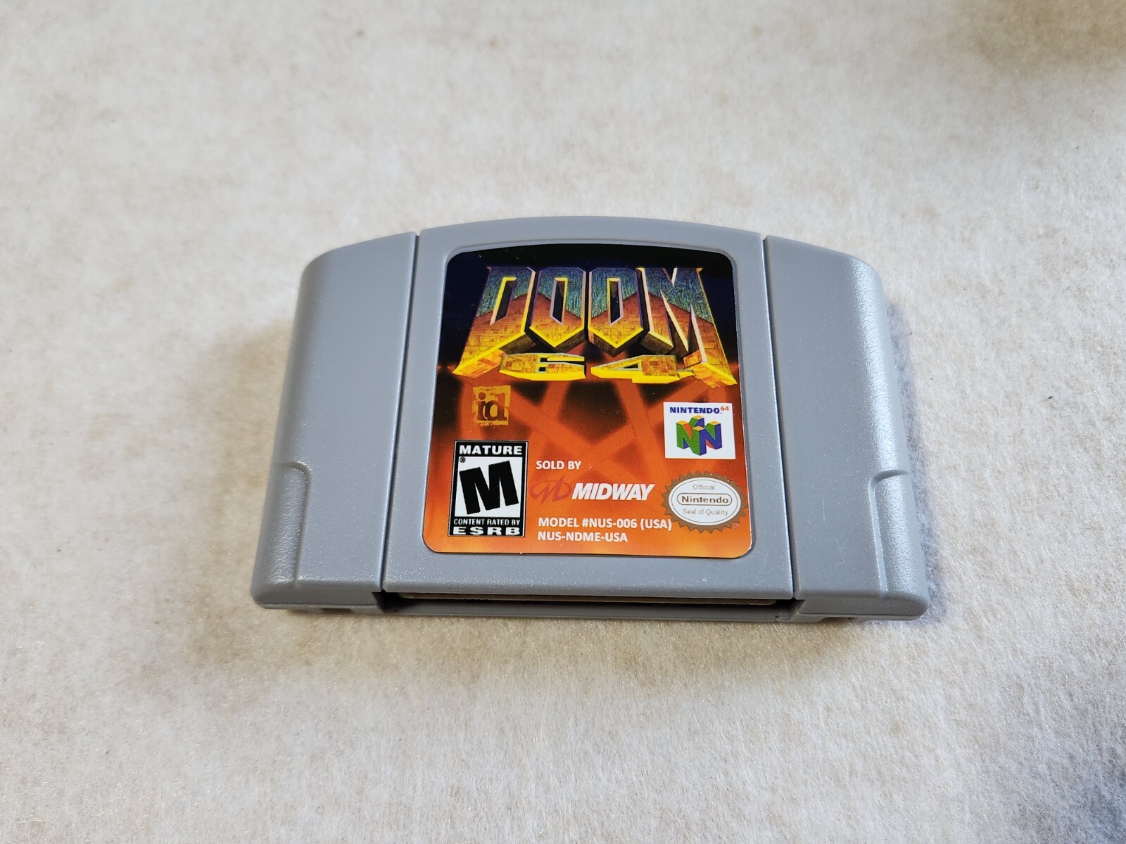 Doom N64 (Nintendo 64) Game Only - Tested | eBay