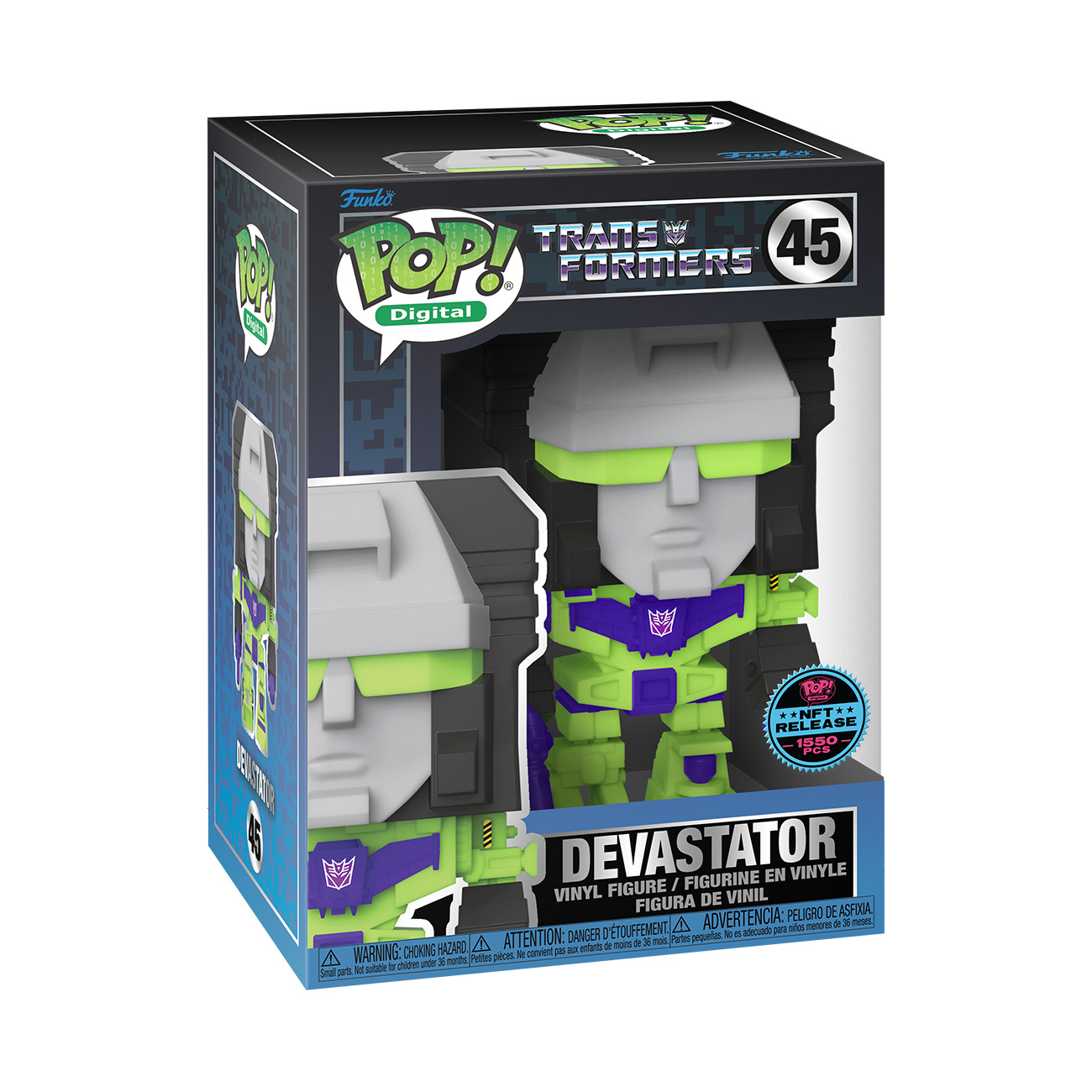 Funko Nft Pop! Vinyl: Transformers - Devastator (Digital Pop! Release ...