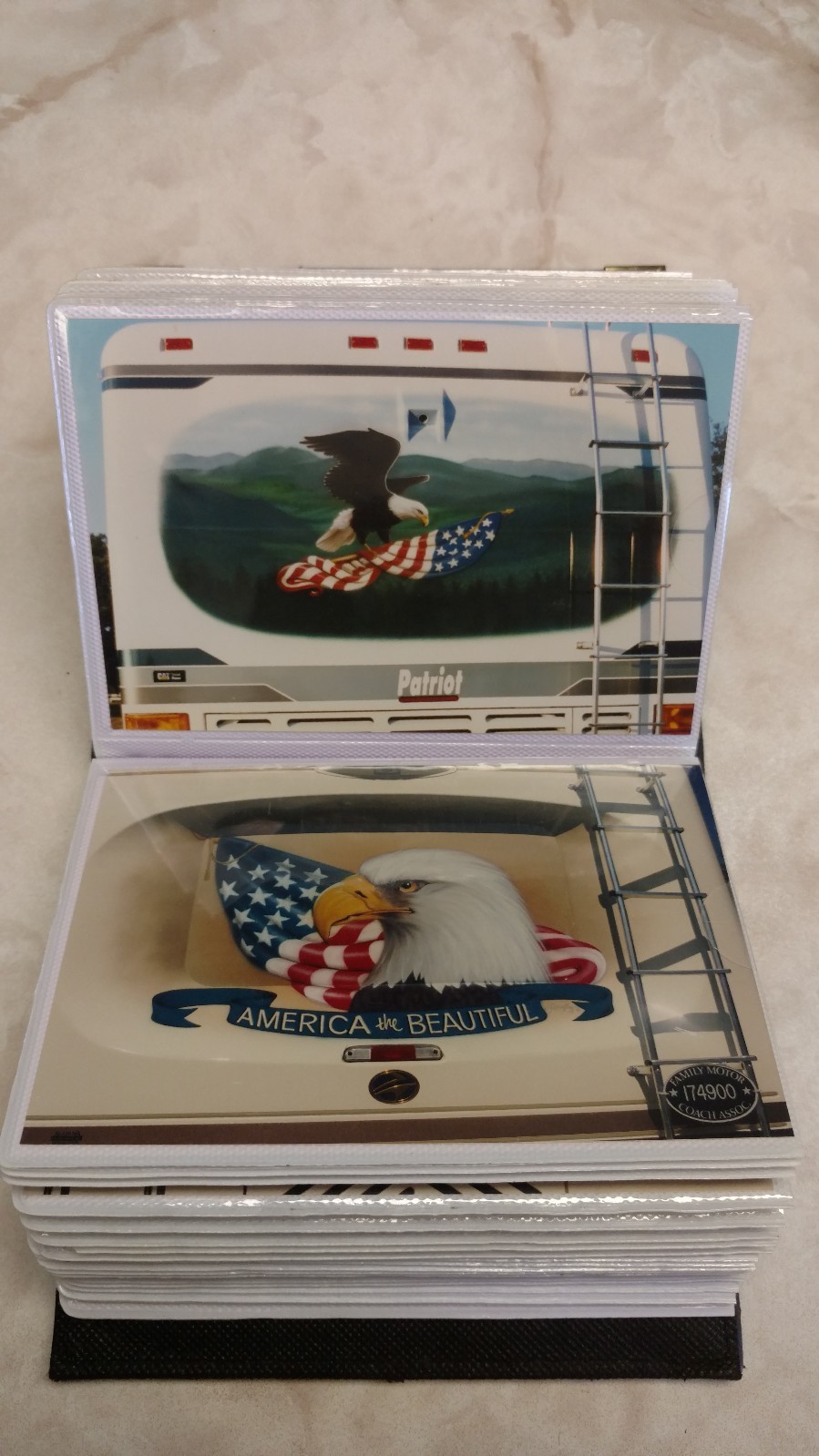 RV Art 100 Page Photo Album Portfolio Pinstriping Motorhome Airbrush ...