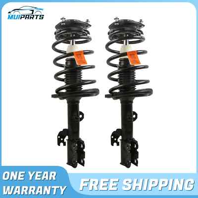 Pair Front LH&RH Shock Struts Assembly FOR 04-06 Toyota Camry Solara ...