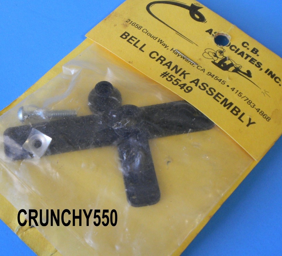 C.B. Associates Bell Crank Assembly 5549 Vintage RC Airplane Part | eBay