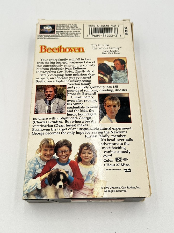 Beethoven - VHS - Tested | eBay