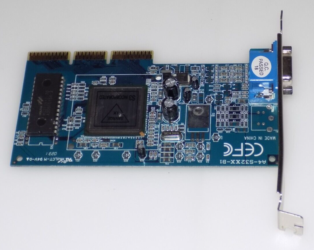 S3 INCORPORATED SAVAGE 1X ASVGB1-8M AGP VGA GRAPHICS CARD | eBay
