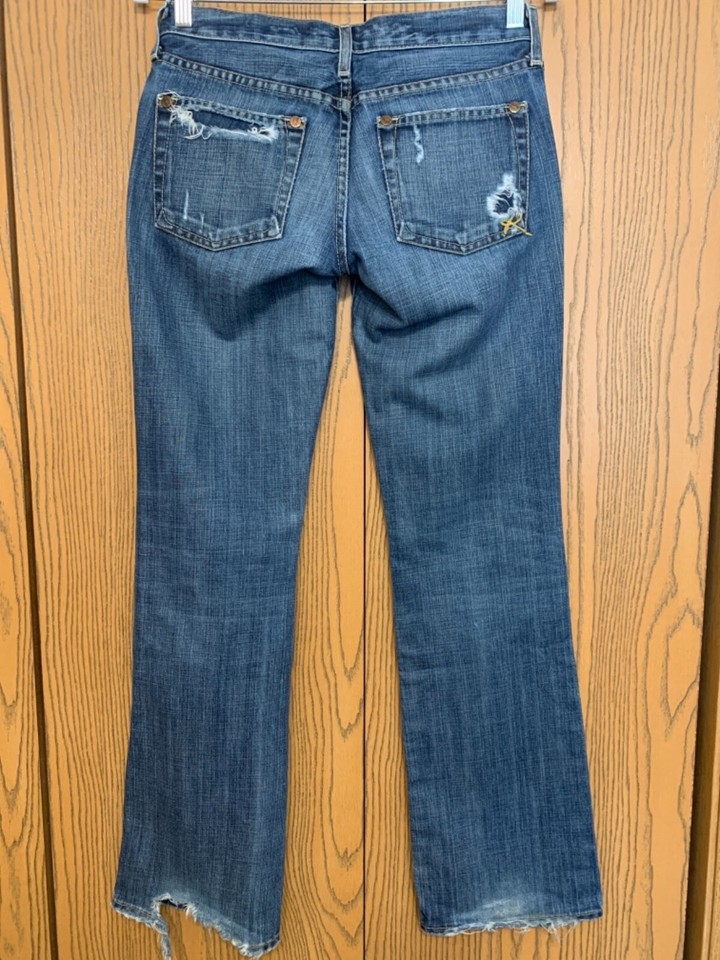 Ruehl womens distressed jeans 26, Abercrombie related brand | eBay