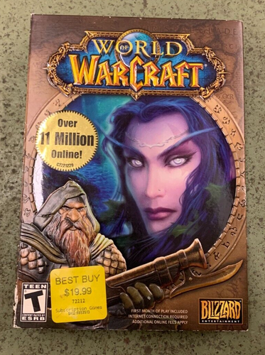 UNOPENED World Of Warcraft Box Set Game Blizzard Entertainment WOW ...