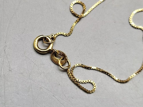 10K Solid Yellow Gold Womans Classic Necklace Chain 20" | eBay