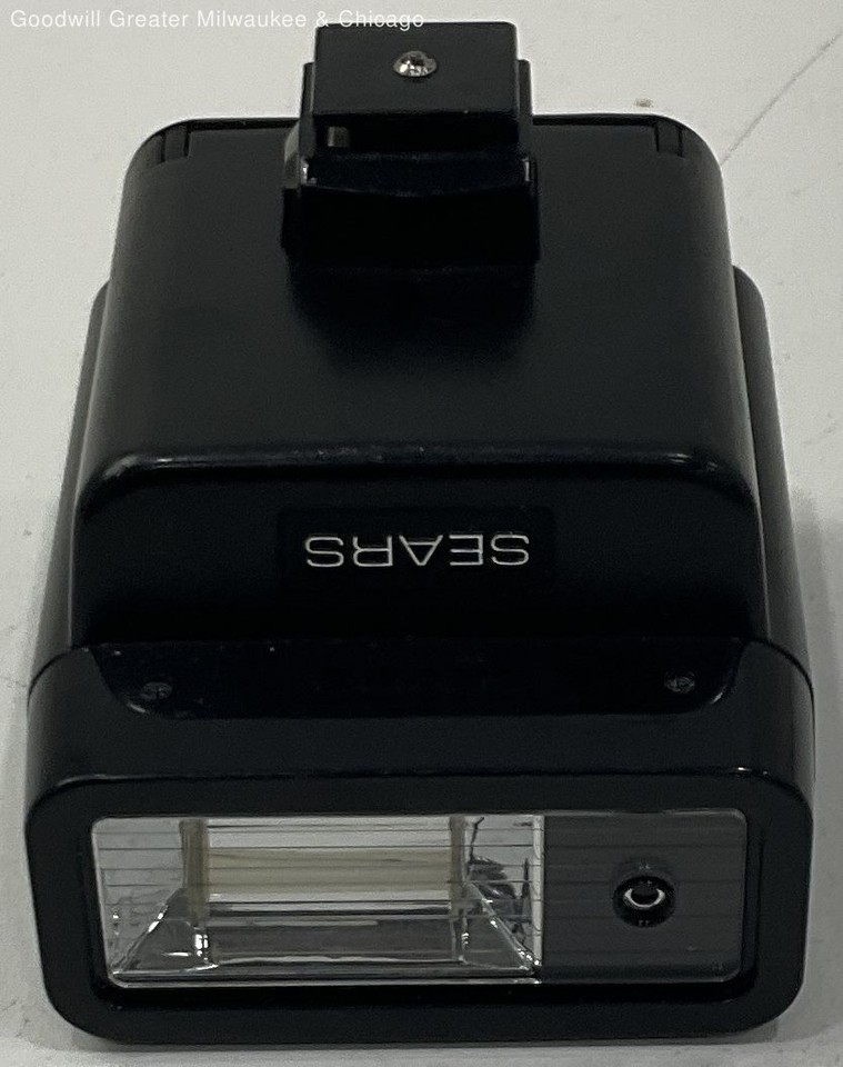 Sears Black Camera Flash Attachment Manual Auto ASA Chart Vintage ...