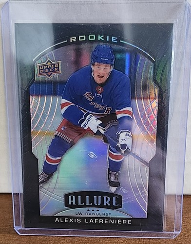 2020-21 Allure ALEXIS LAFRENIERE RC - Black Rainbow #100 NEW YORK ...