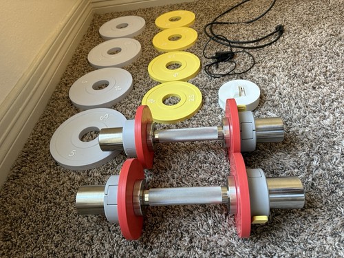 Tempo Core Starter Bundle - Smart Dumbbells + 35lb Weights + USB C Dock ...