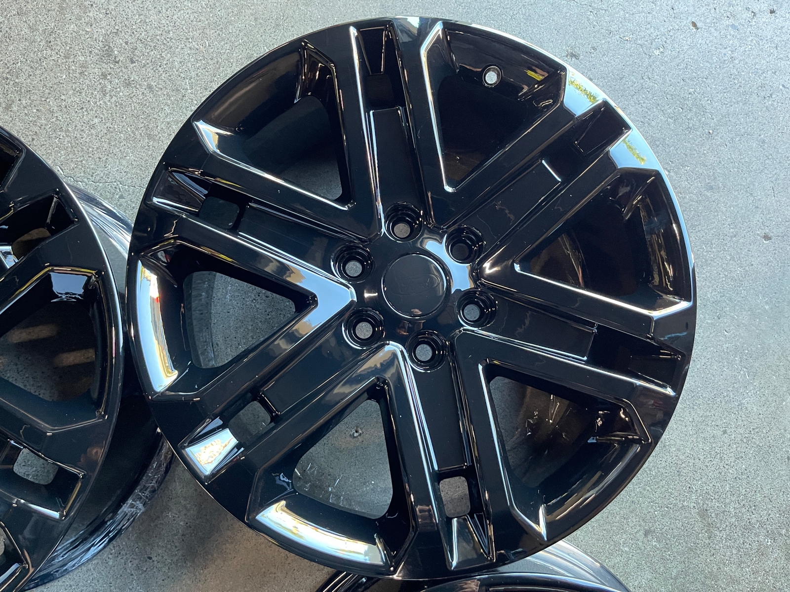 FOUR 2023 FORD F150 FACTORY 20 WHEELS OEM 10345 RIMS ML341007HA BLACK ...