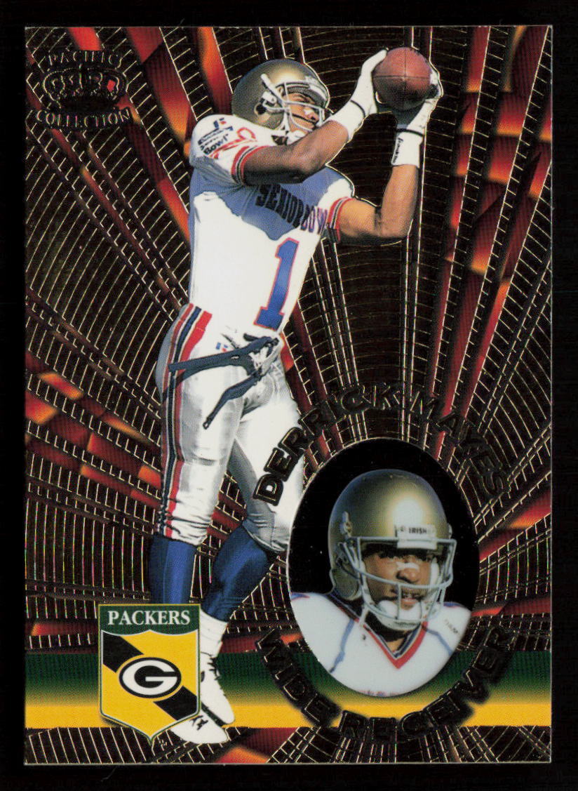 1996 Pacific Invincible - Derrick Mayes #I-54 (RC) for sale online | eBay