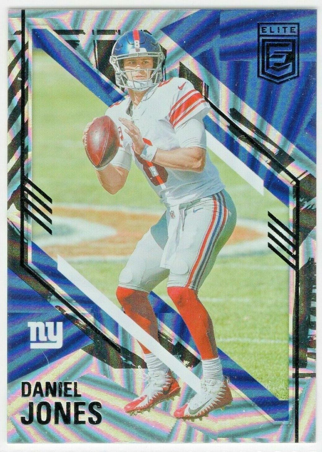 2021 Panini Donruss Elite - Daniel Jones #34 Razzle Dazzle for sale ...