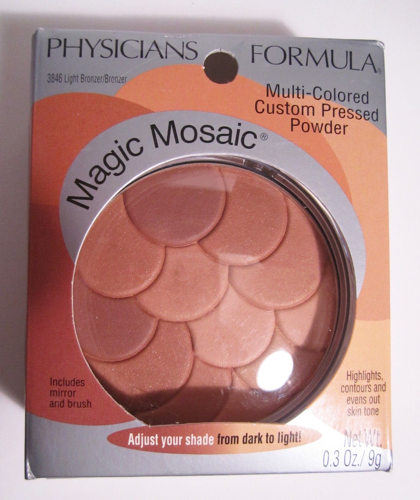 PHYSICIANS FORMULA Magic Mosaic Multicolor Pressed Powder 3846 Light ...