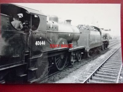 PHOTO LMS EX MIDLAND CLASS 2P LOCO NO 40646 | eBay