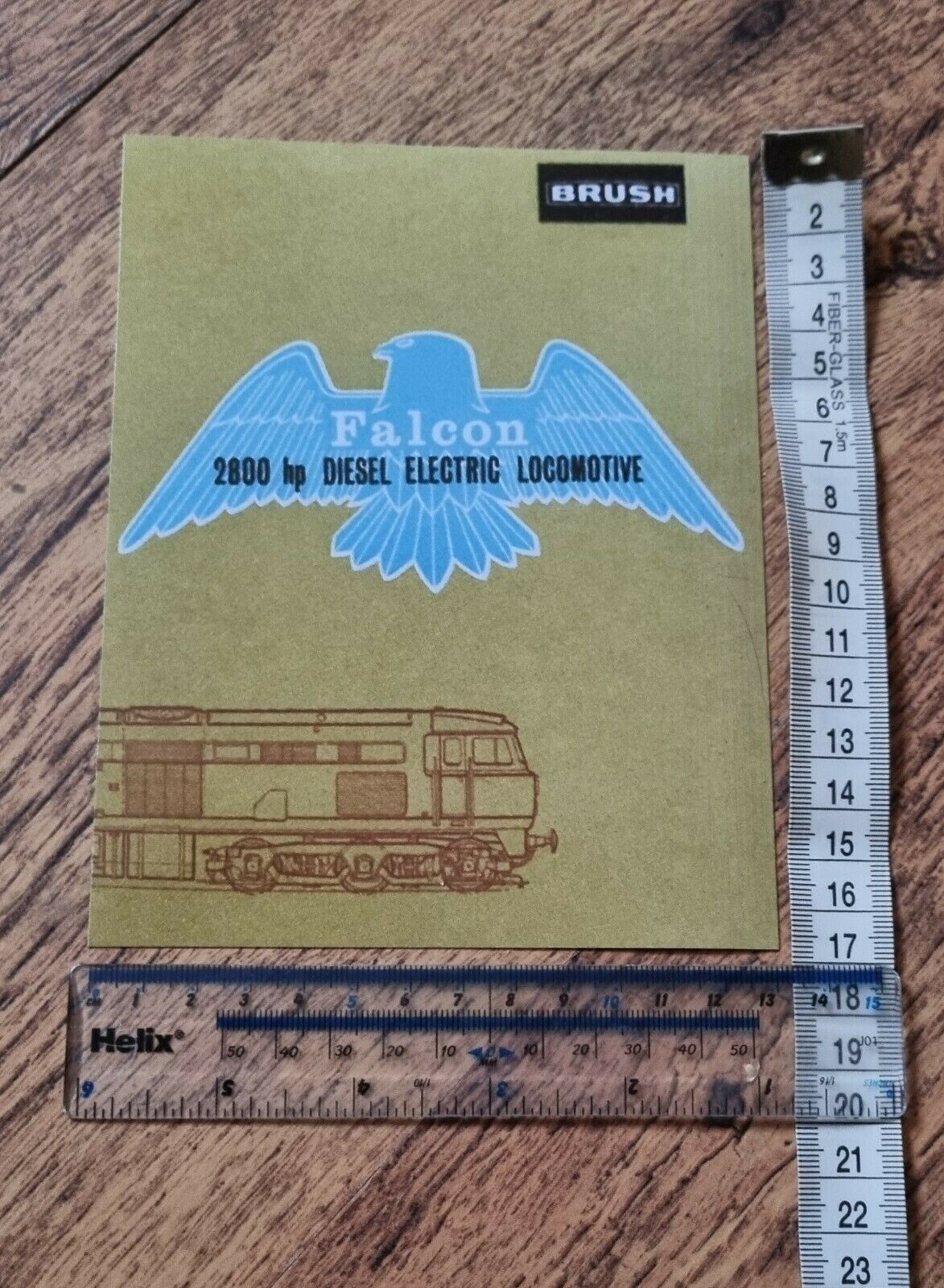 D0280 Falcon Prototype Diesel Locomotive Fridge Magnet British Rail ...