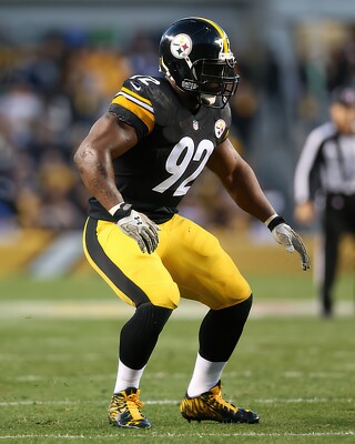 James Harrison #92 Pittsburgh Steelers NFL 8"X10" Glossy Photo Print 5 ...