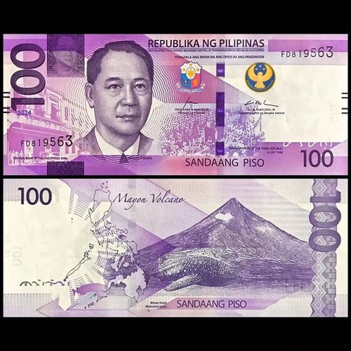 2017-2024 Philippines 100 Piso Pesos New UNC Banknote | eBay