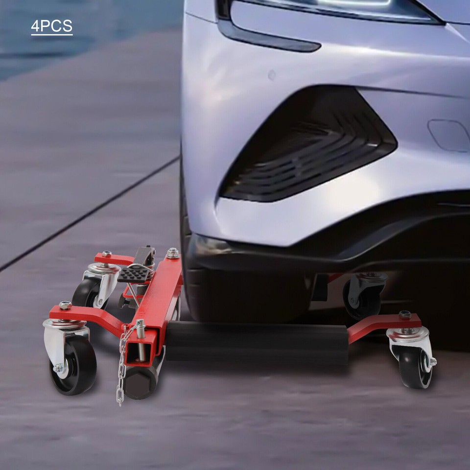 4PCS Pro Go Under Car Jack Lift Hydraulic Tire Jack Lift Kit Heavy Duty ...