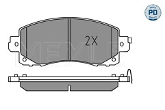 Meyle 0252220117/PD Brake Pad Set for sale online | eBay