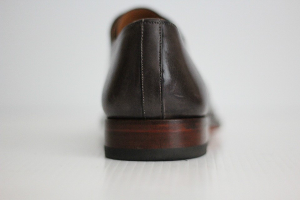 Magnanni 'Gerardo' Medallion Toe Derby - Grey - Size 9.5 M - 18199 (C55 ...