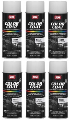 SEM 13023, Low Luster Clear Coat, Vinyl Paint, Aerosol (6 Pack) | eBay