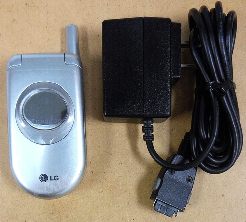 LG C1300 - Gray and Silver ( AT&T / Cingular ) Very Rare Flip Phone ...