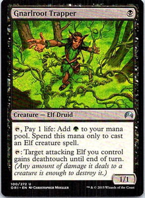 Gnarlroot Trapper Magic The Gathering Magic Origins Light Play | eBay