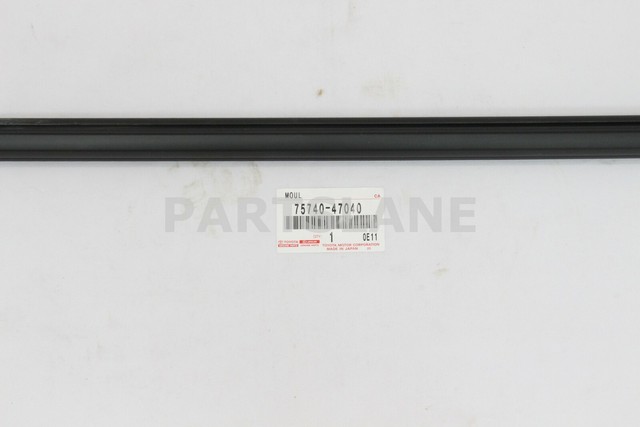 Toyota OEM 2016 Prius Exterior-rear-belt Molding Left 7574047040 for ...