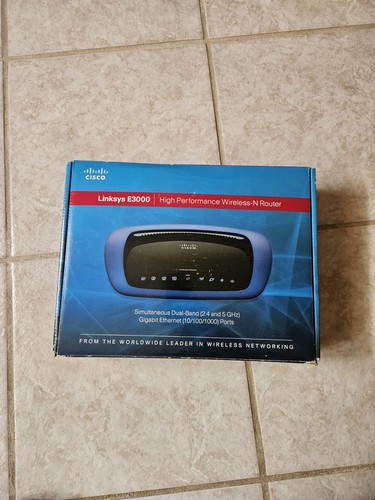 Cisco Linksys E3000 Router Good Condition Blue | eBay