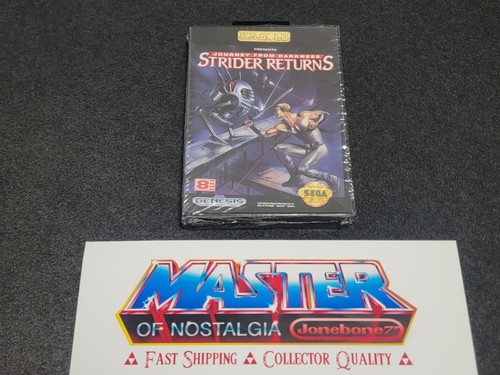Sega Genesis STRIDER RETURNS New Factory Sealed VGA Wata Game Rare CGC ...